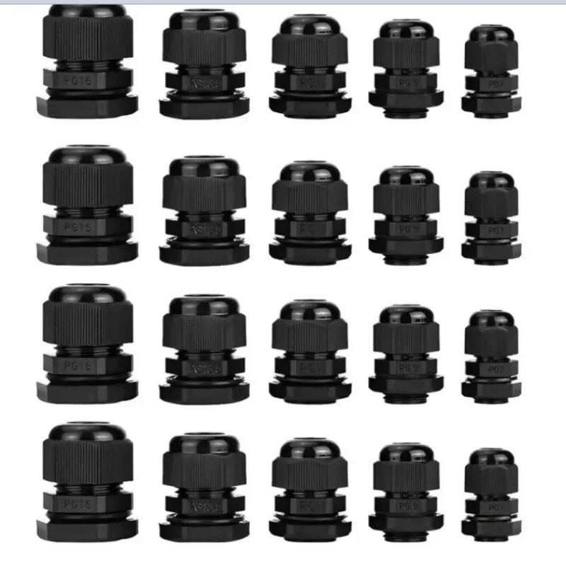 Пластиковый водонепроницаемый кабель соединитель PA PG7/9/11/13.5/16 PG11