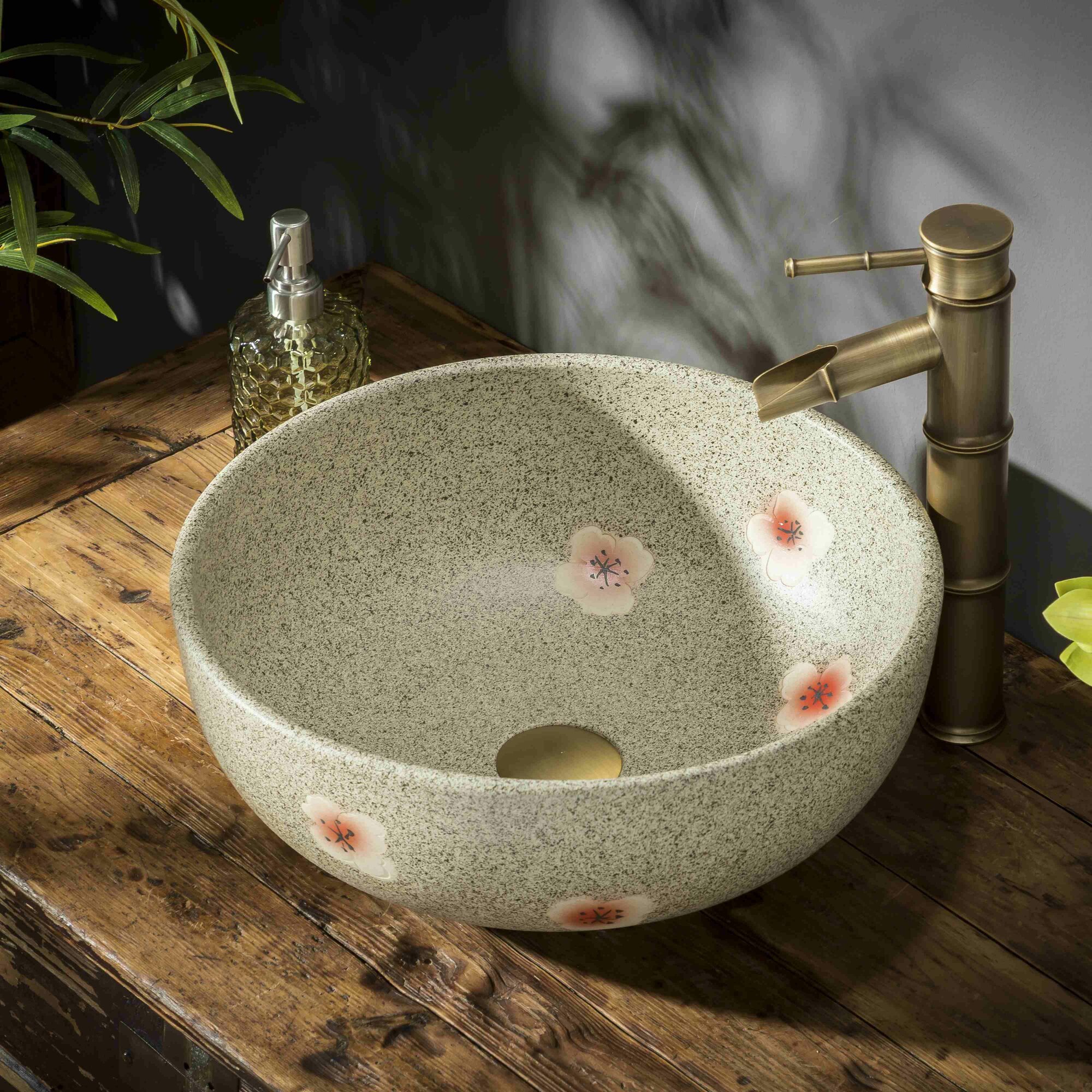 Раковина, Керамические материалы , подходящие для дома, гостиницы и т. д/ винтажная