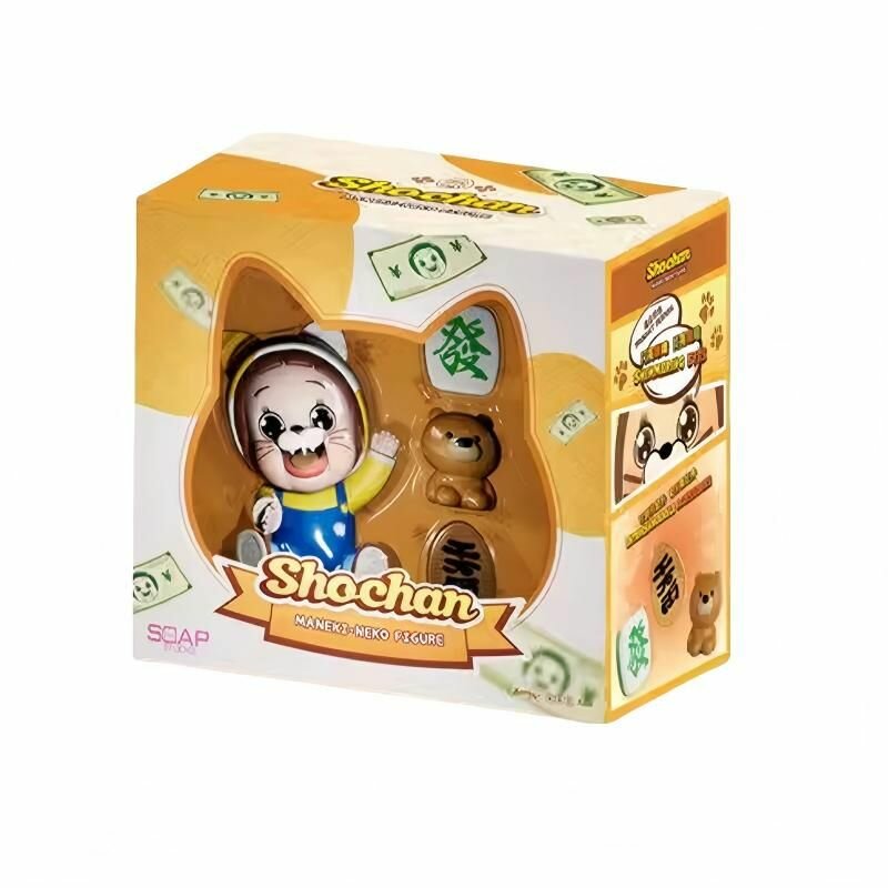 Soap Studio Sho Chan Figure / Детская классическая большеглазая модная кукла-персонаж с милой коллекционной куклой, подходящая для рождественских подарков на день рождения мальчикам и девочкам