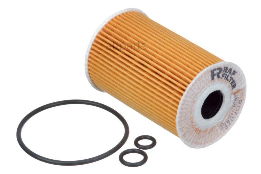RAF-FILTER ROF022 Фильтр масляный Audi A1 (8X) (10-18), Audi A3 + Cabriolet (8P) (03-), Audi A4 (8K