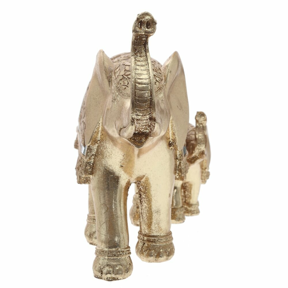 Фигурка декоративная "Слоны", L22 W10 H19 см