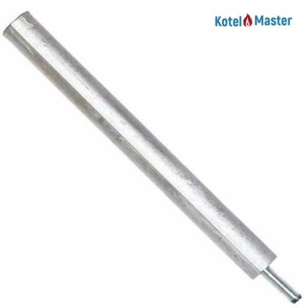 Анод магниевый для водонагревателя универсальный. D 16, 200мм Резьба М6-35мм.