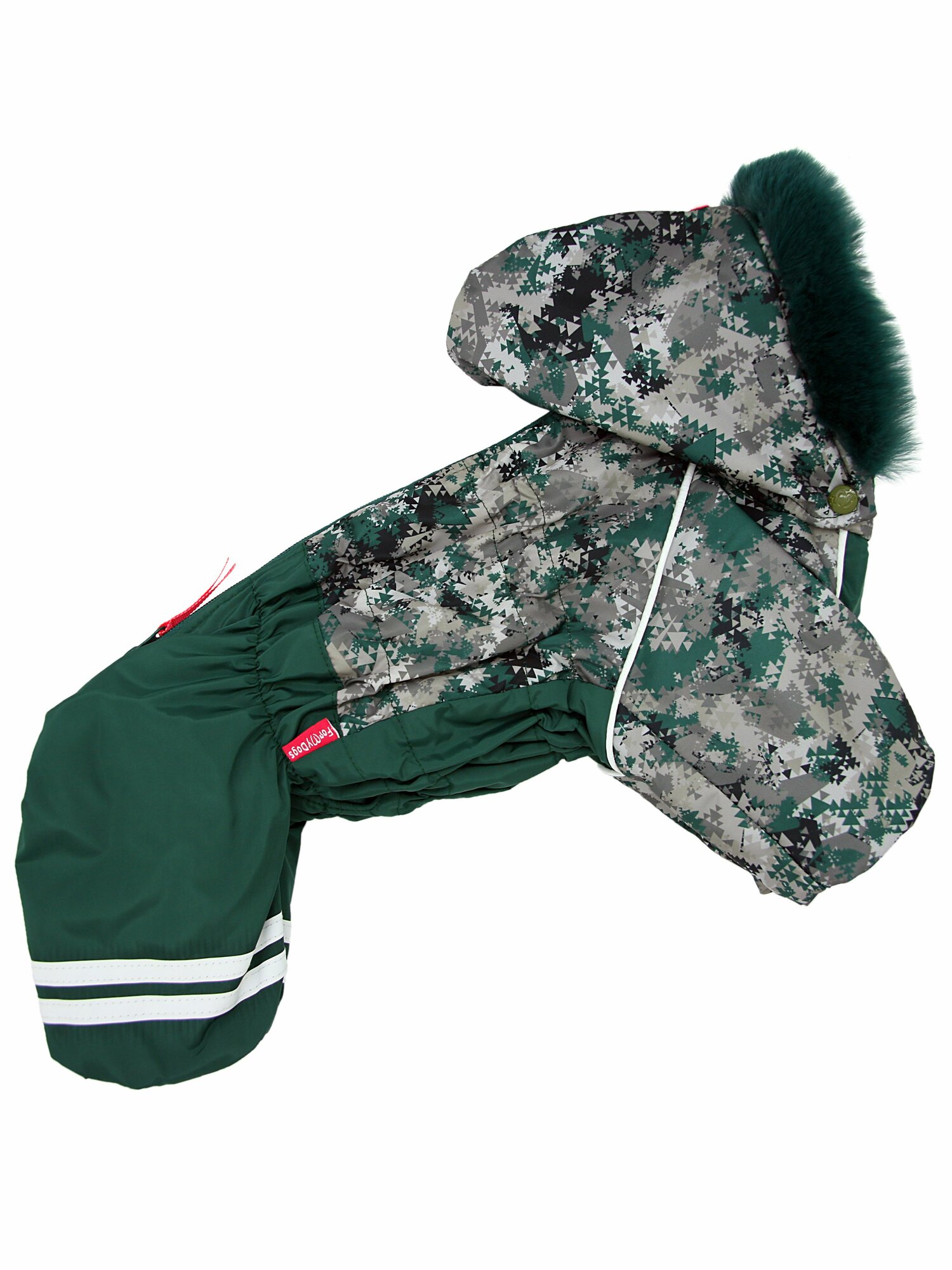 Утепленный комбинезон для собак мальчиков мелких и средних пород