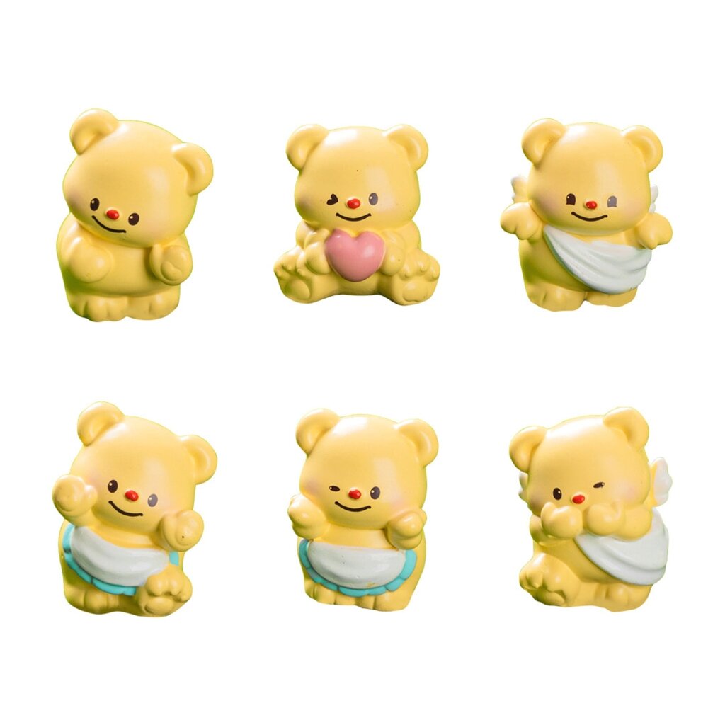 Медвежонок Масло Украшение Практичная Милая Аниме Кукла Настольный Декор