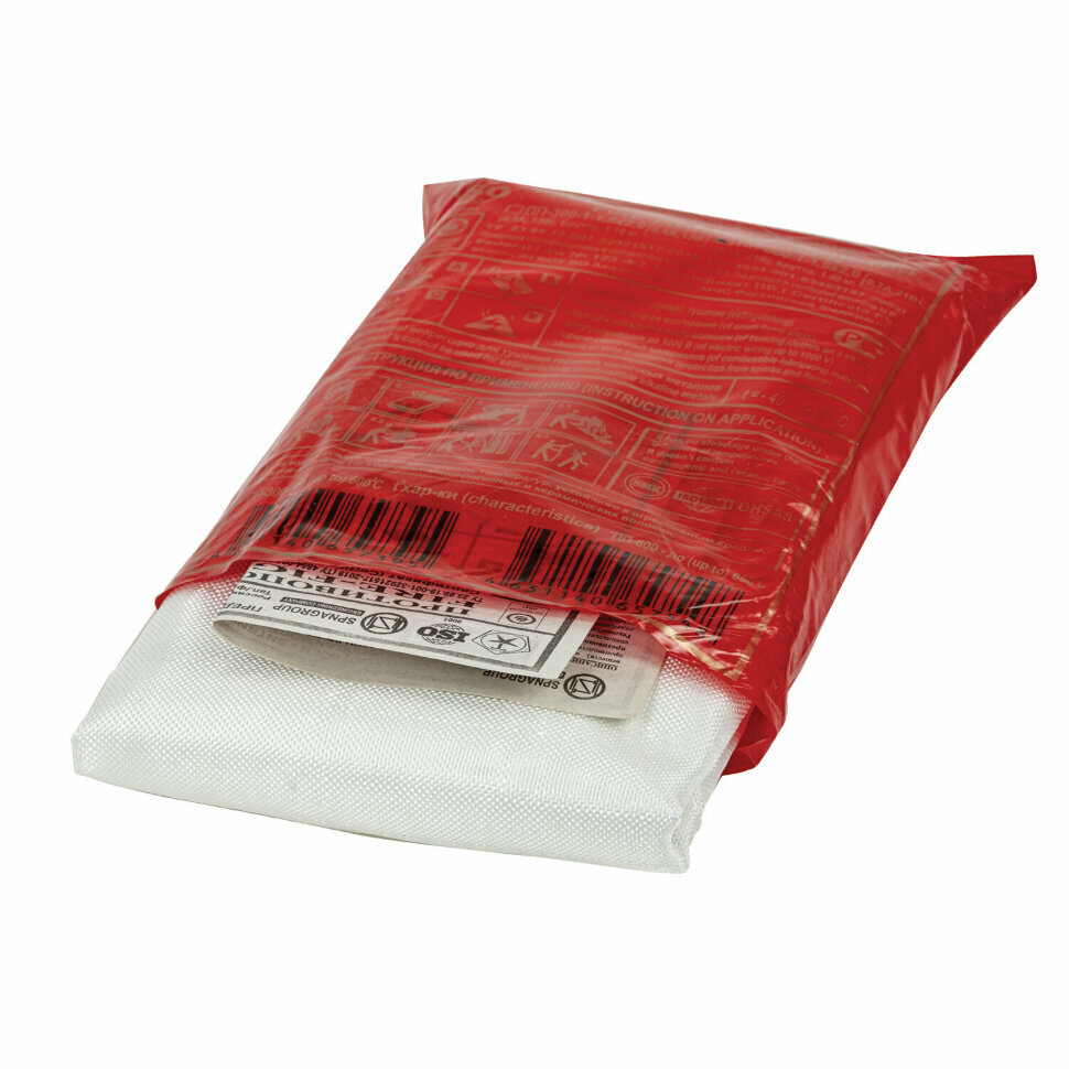 Полотно противопожарное ПП-600, размер 1,5х2 м, стройпожнадзор, 00-00001086, 610880