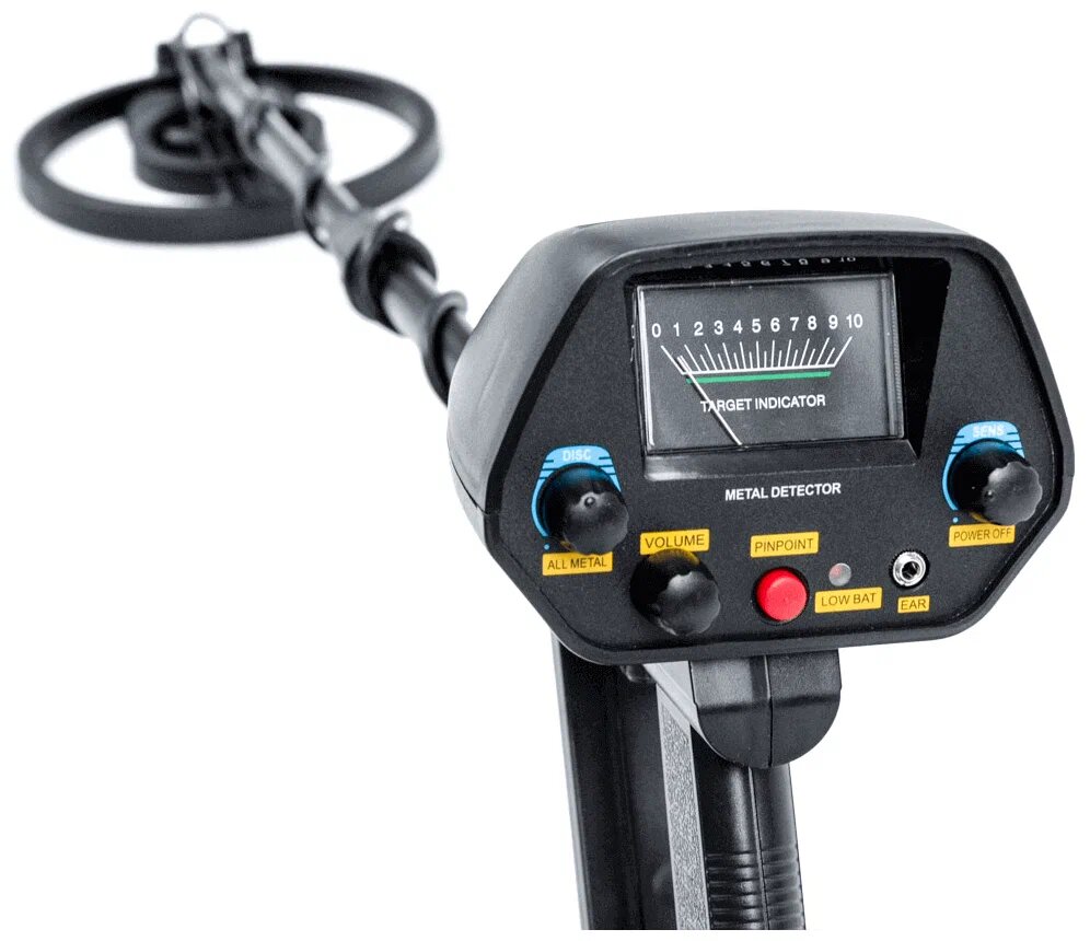 Металлоискатель Tianxun MД-4080, глубина обнаружения 80см, водонепроницаемый