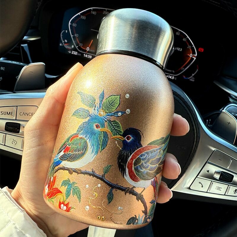 Маленький толстый звон в китайском стиле, удобная вакуумная колба