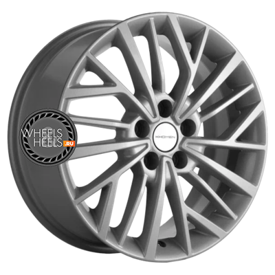 Диск автомобильный литой Khomen Wheels KHW1717 (CX-5/i40/X-Trail) 17x7 5x114.3 et45 dia67.1 F-Silver