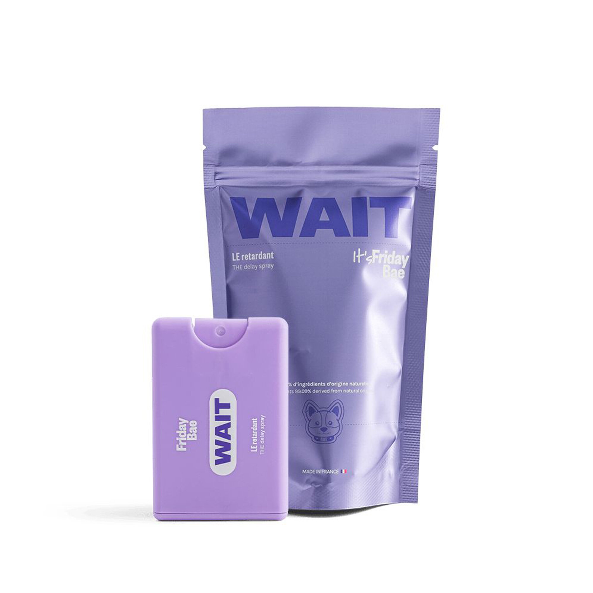 Пролонгирующий спрей Friday Bae WAIT задерживает эякуляцию и продлевет удовольствие, 10 мл