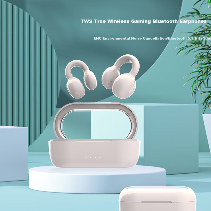 Stiger (stiger) 【2025 New】True Wireless Ear Clip Bluetooth Earphones for Huawei Non-In-Ear Sports Running Air Bone Conduction Concept