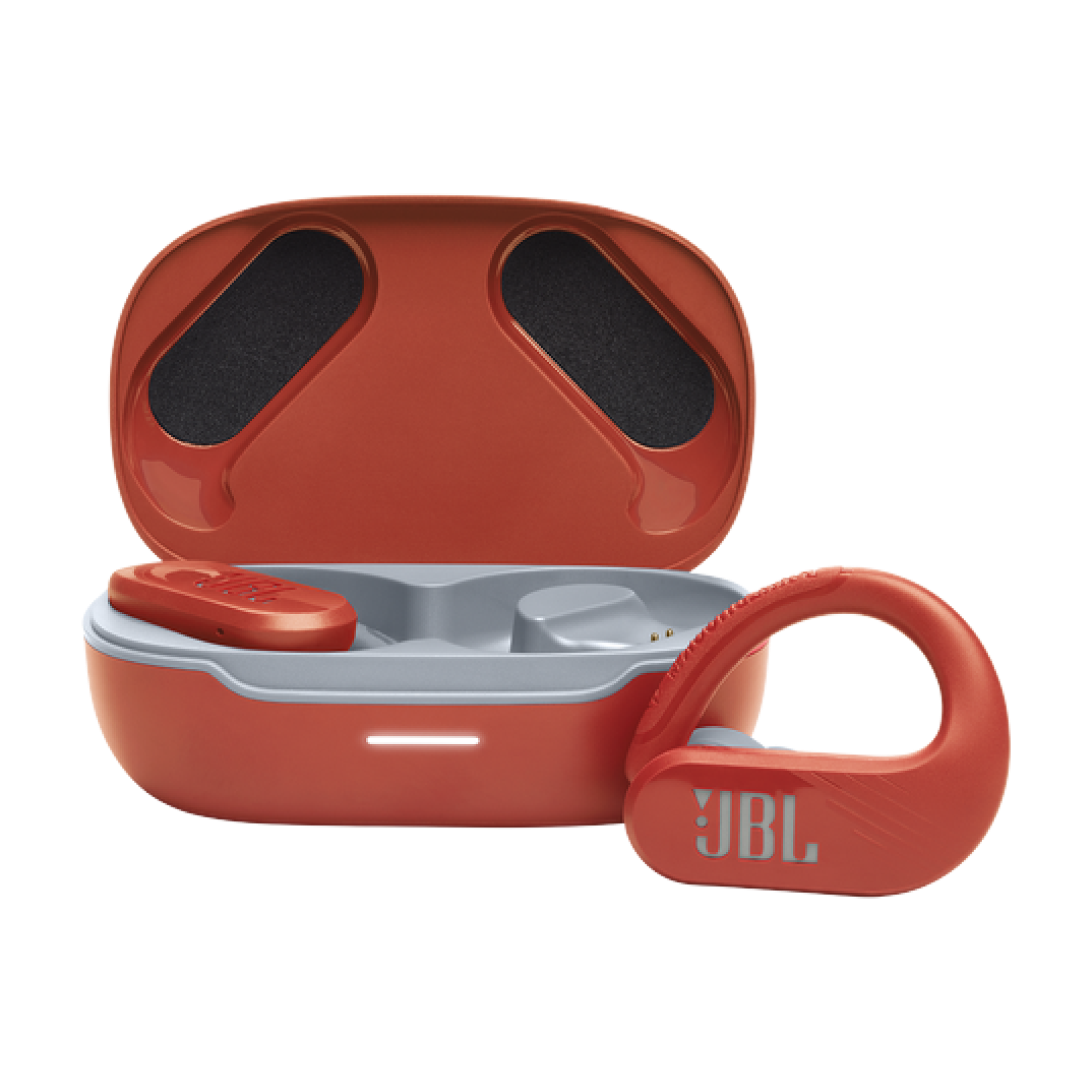 Беспроводные наушники JBL Endurance Peak 3, Красный - OWS Беспроводные открытые спортивные наушники