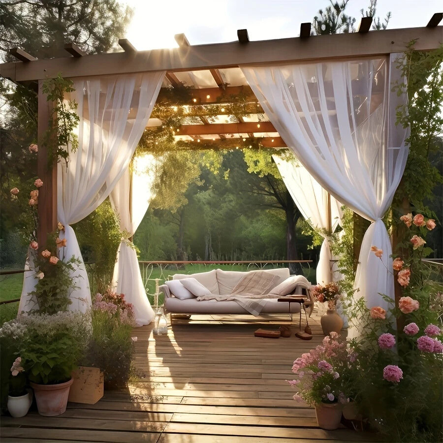 Уличные растительные сетки от насекомых, москитные сетки, беседки, защита от летающих насекомых, марлевые занавески, беседки от комаров, занавески для внутреннего двора