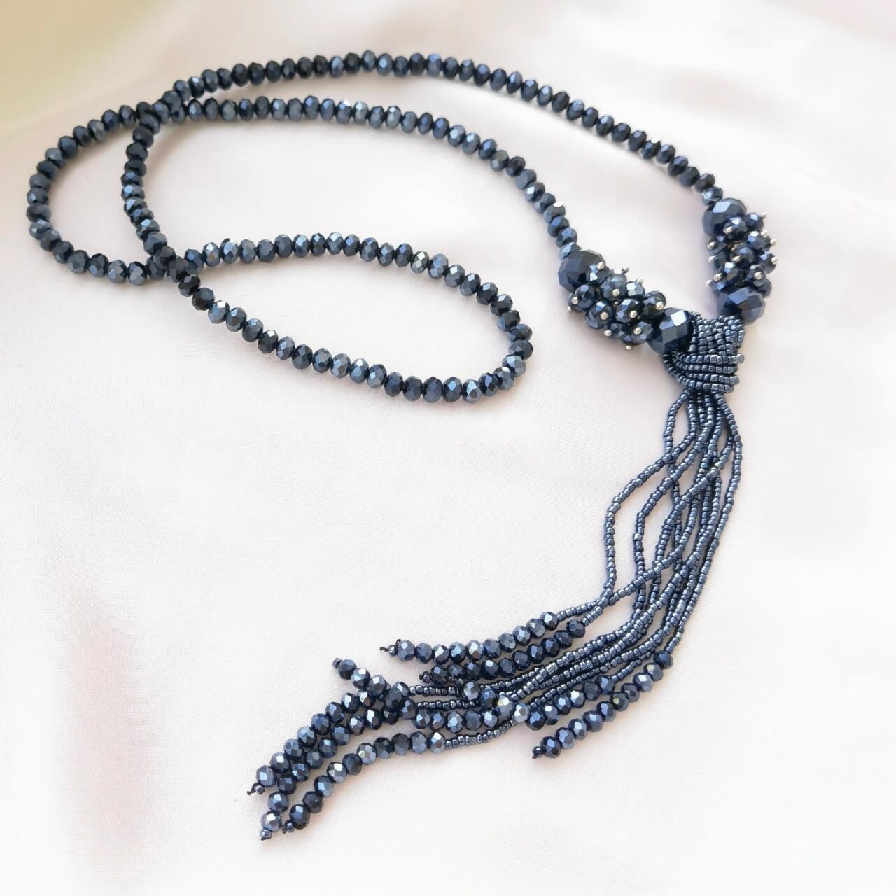 Колье, хрусталь