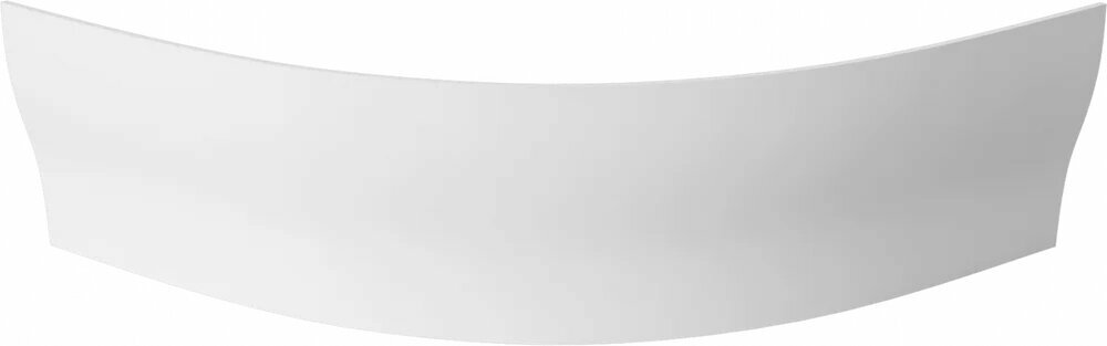 Экран Цвет и Стиль Бореаль 154 FRP пластиковый, белый, экран под ванну, округлый