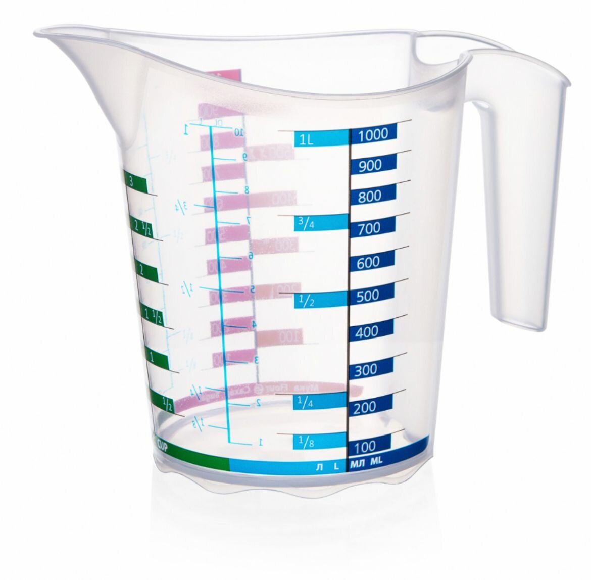 Кружка мерная 1 л "Домино"