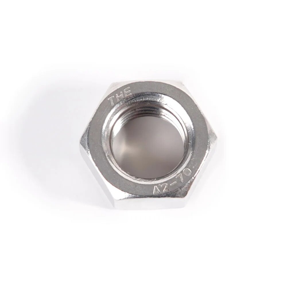 Шестигранные гайки GB6170 из нержавеющей стали M4-M24 100pcs M5-0.8