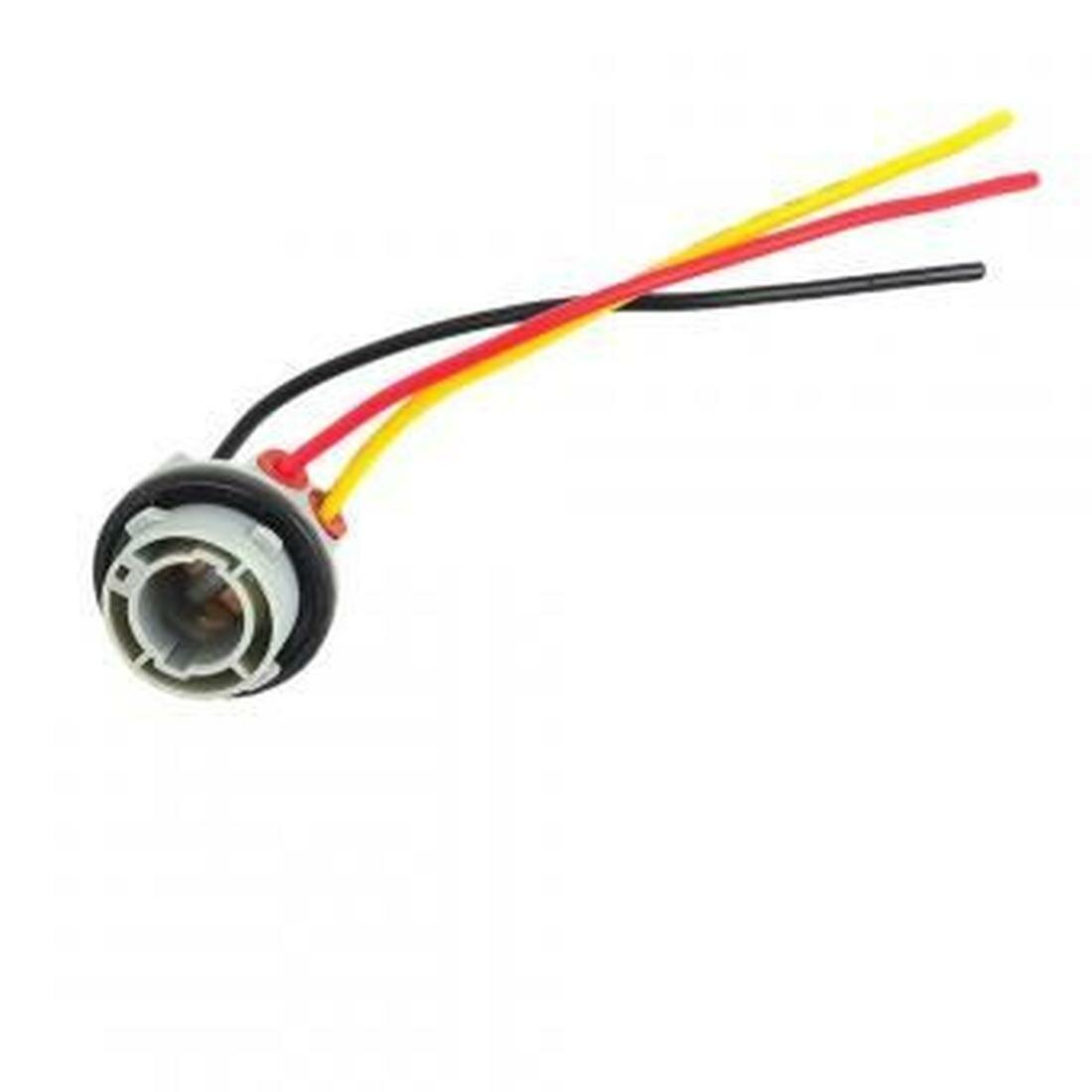 Патрон под лампу P21/5W (1157 двухконт.) с проводами, пластик TM Nord YADA (904366)