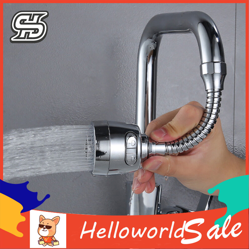 HelloWorld 360 градусов гибкий носик водосберегающий кран для кухонной раковины удлинитель крана