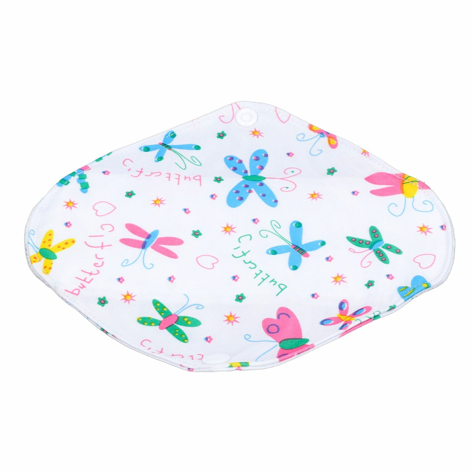 5 шт. многоразовых менструальных прокладок, водонепроницаемые, дышащие, с бамбуковым углем, 18x20 см