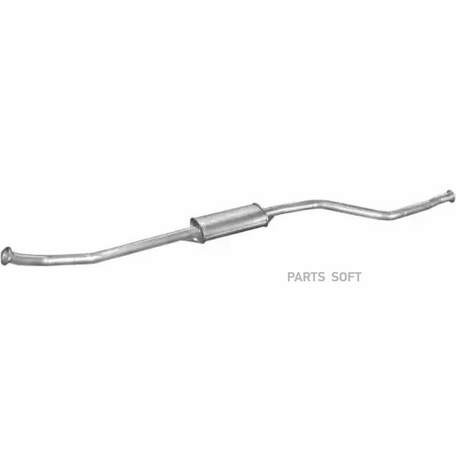 Глушитель средн часть CITROEN: XSARA 97-05, XSARA Break 97-05, XSARA купе 98-05, PEUGEOT: 306 кабрио 00-02 от официального дистрибьютора, POLMOSTROW, артикул 04284