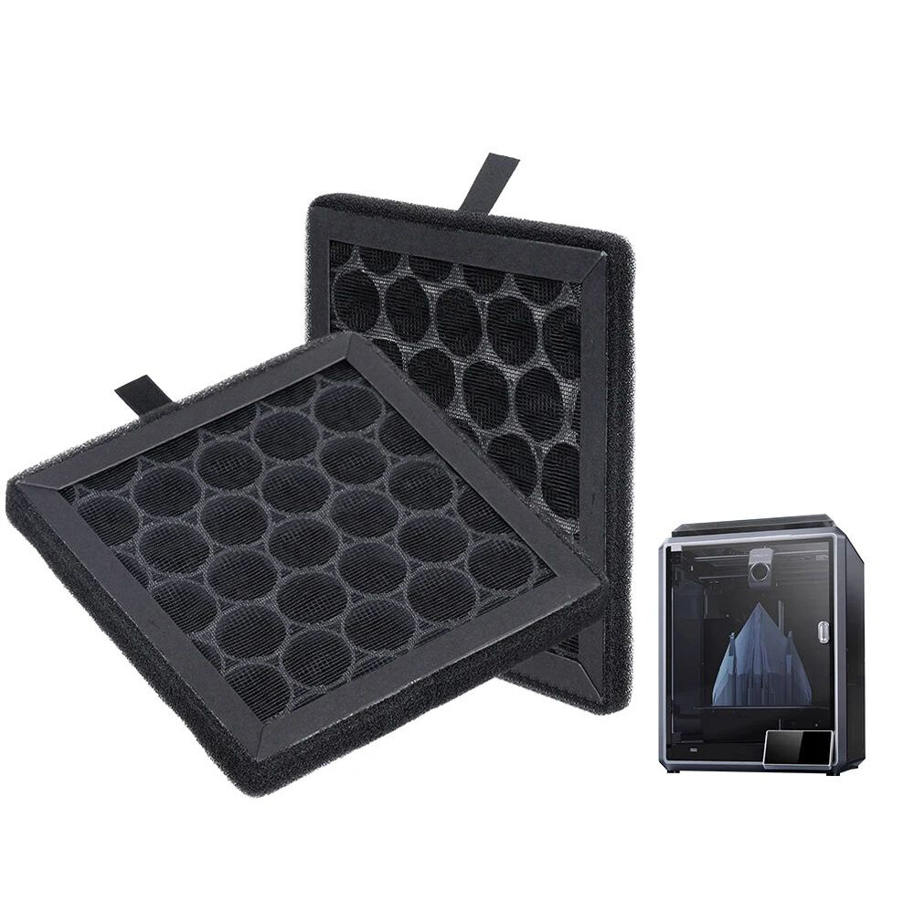 Сменный воздушный фильтр с активированным углем для K1 Max. Хлопковый фильтр с активированным углем для 3D-принтера K1 MAX. Аксессуары.