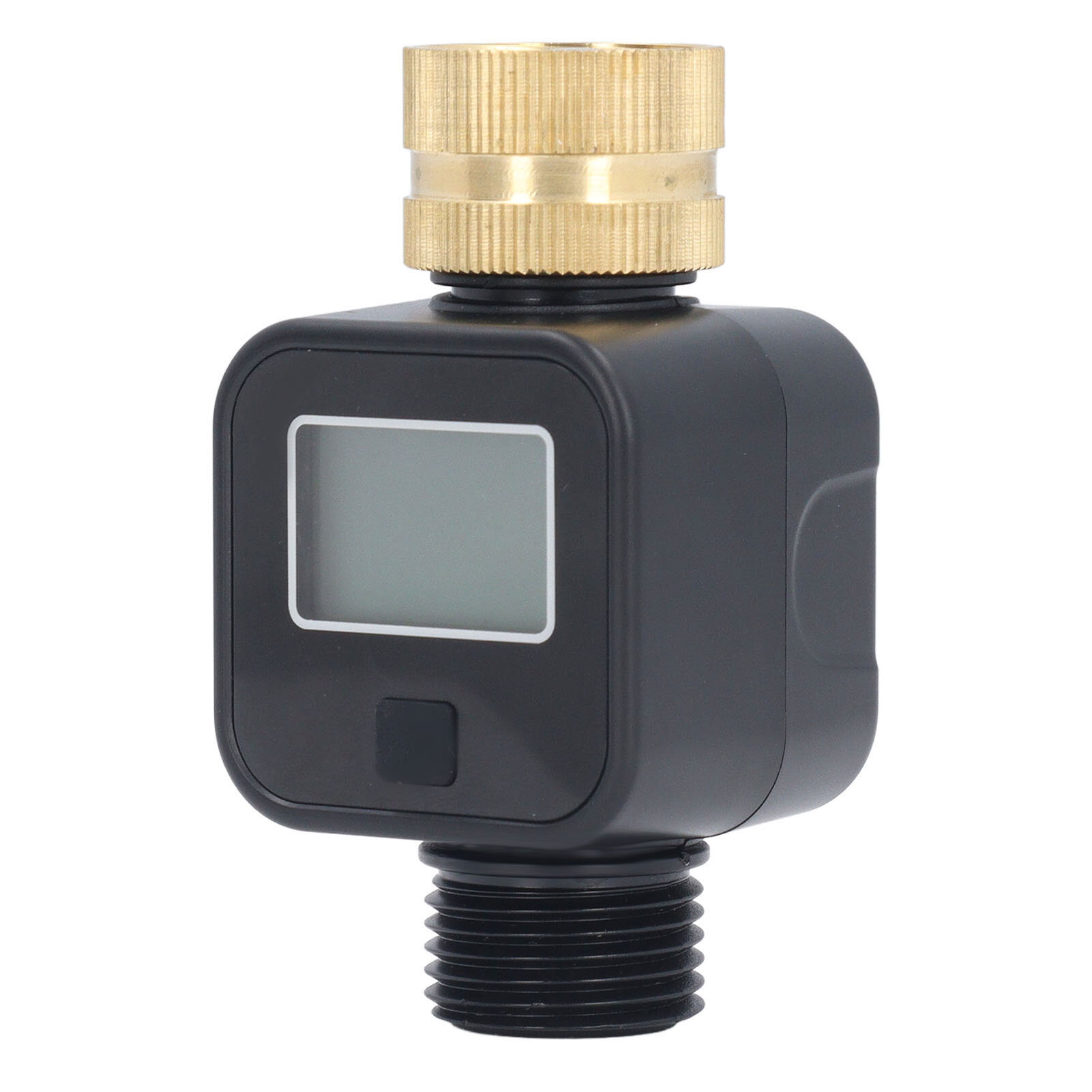 Счетчик расхода воды с резьбой 3/4 дюйма, автоматический цифровой счетчик расхода воды для полива сада