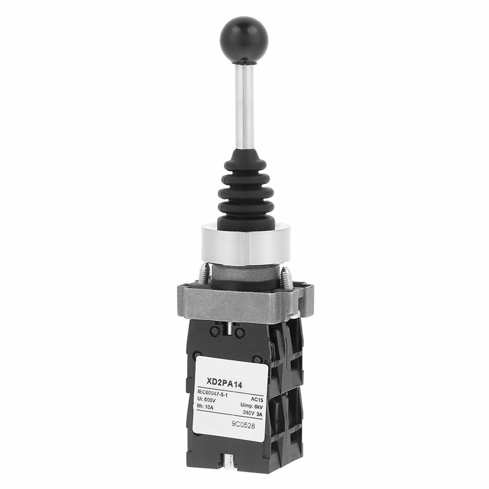 Joystick Monolever Switch XD2PA14 4NO 4 Position Latching Return Momentary Joy Stick AC 380V 15A Package size 15*15*3cm Package weight 141g 1 x Joystick Monolever Switch