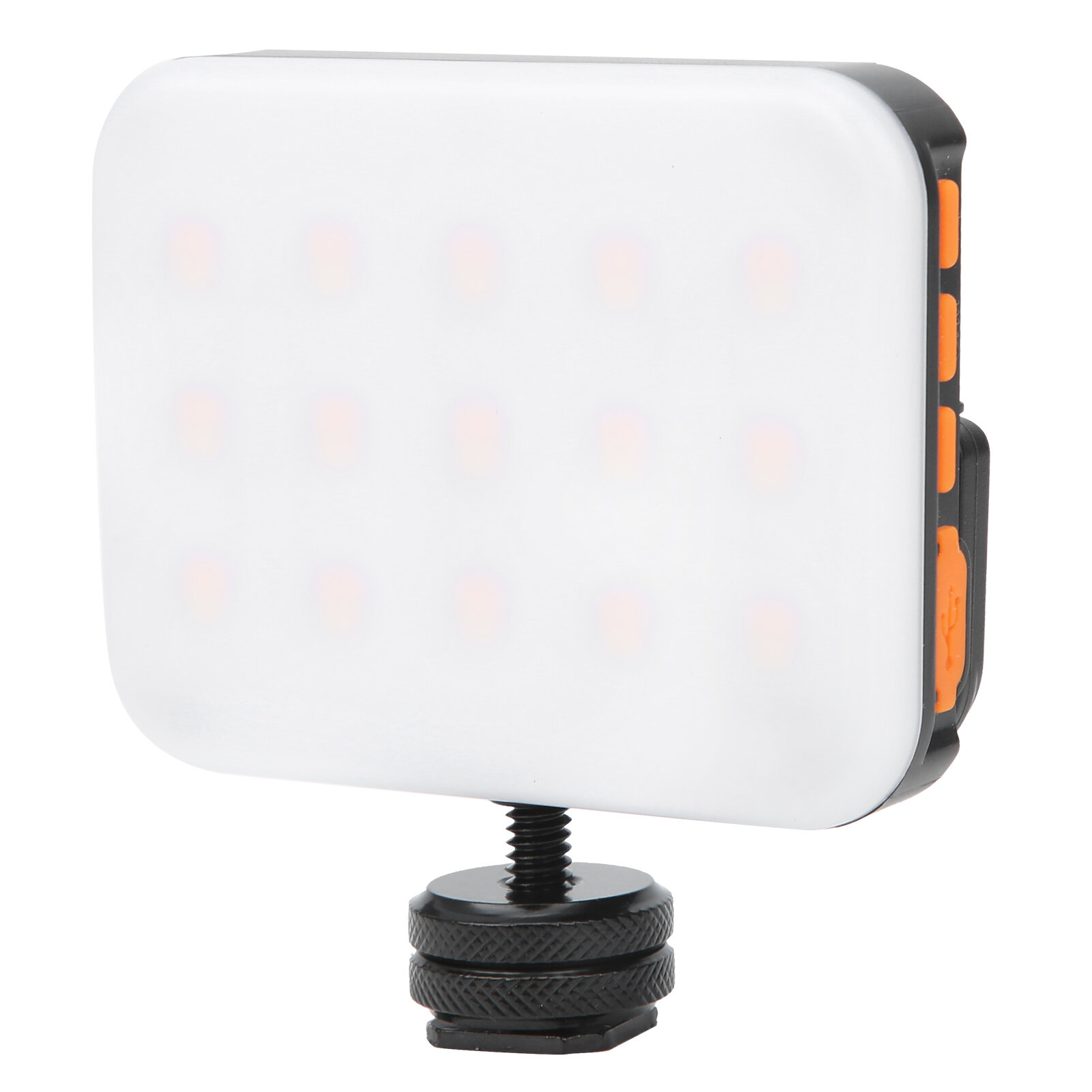 Мини LED-лампа с магнитным креплением RGB для фото и видео съёмки, регулируемая от 3200K до 6500K