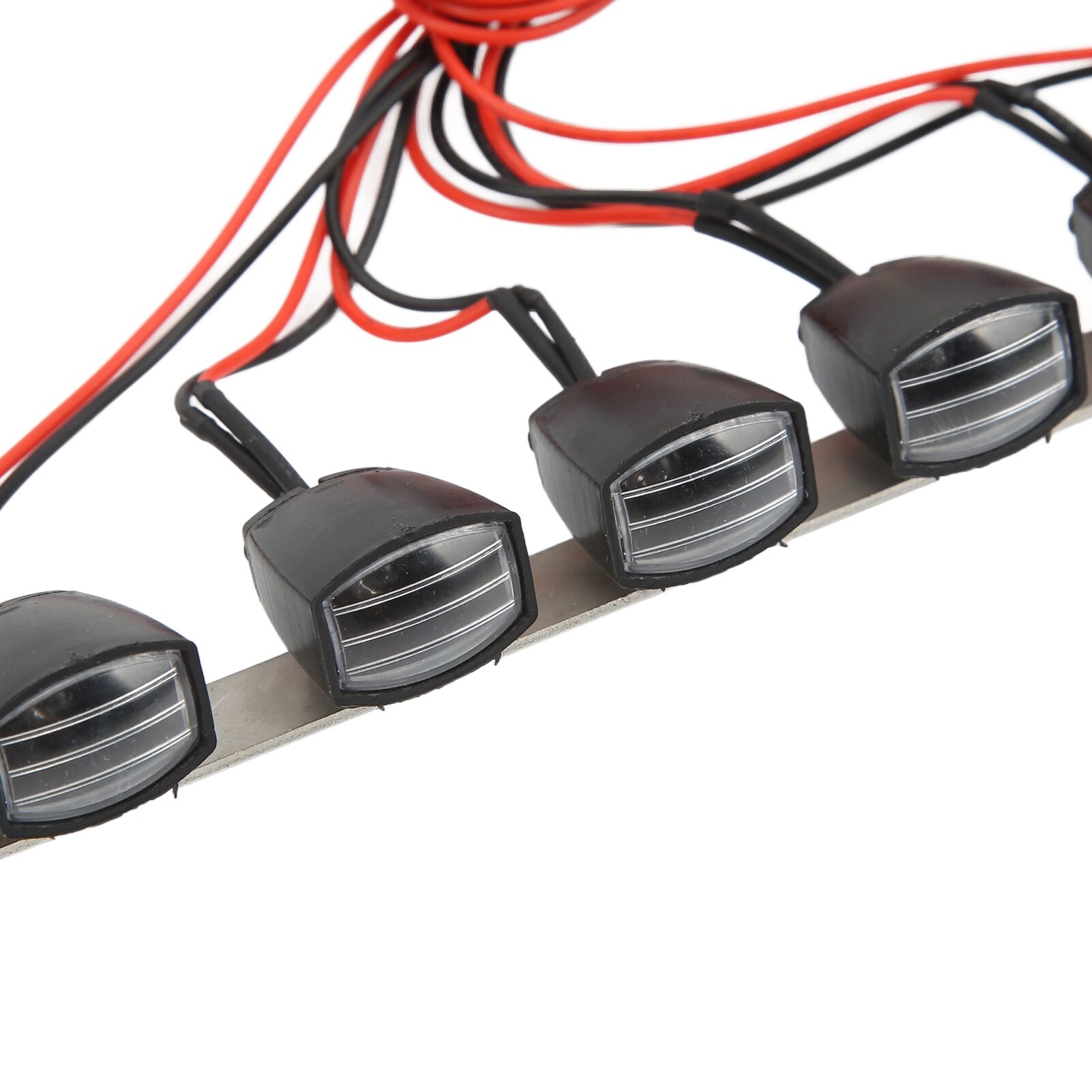 RC Light Bar Светодиодные фонари Квадратный потолочный светильник DIY Фара для SCX10 1/10 RC Car Crawler6 Lights