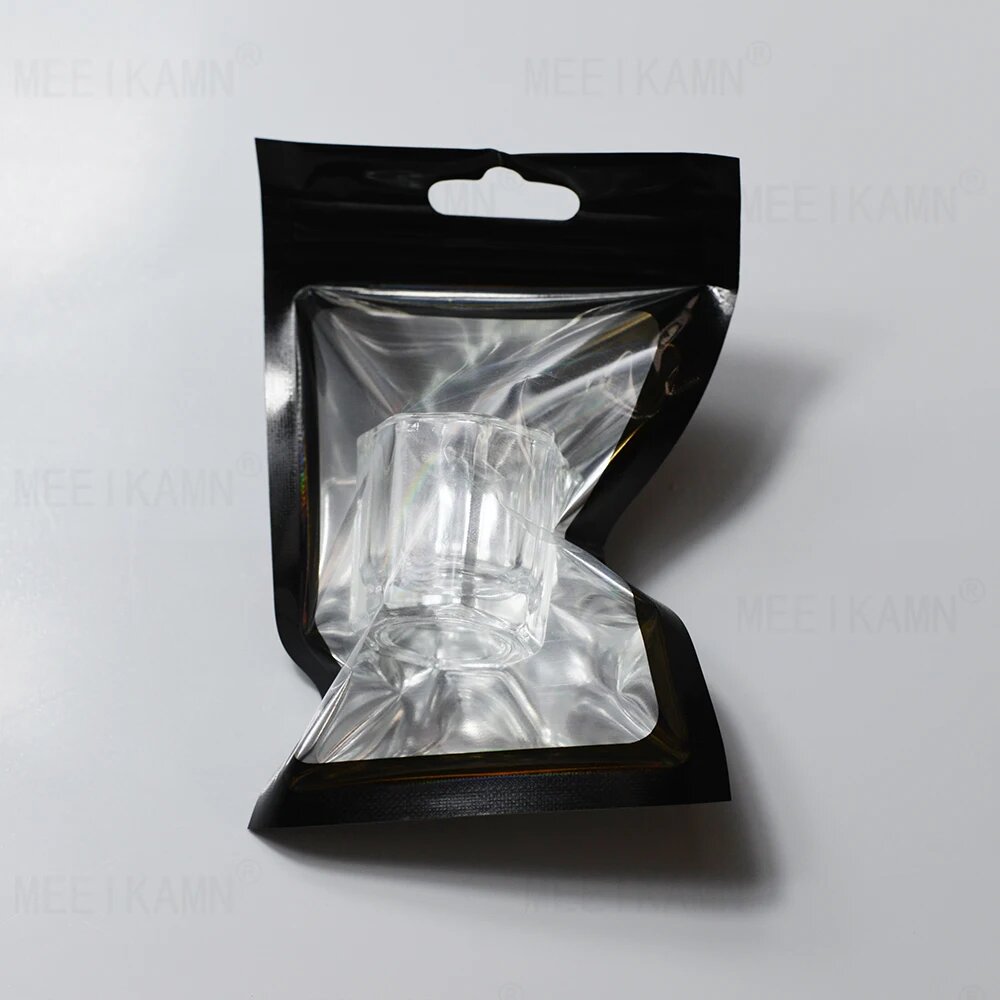 3PCS Glass Container Краска Смешивание цвета Макияж Мини-чаша Клей для ресниц Татуировка Чернила Пигментный дисплей Лак