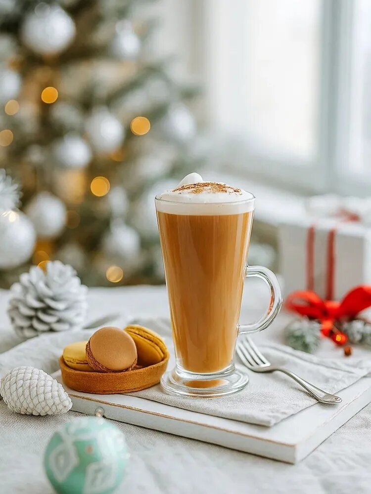 Набор стаканов, кружек "latte" 2 шт 290 мл. Термостойкое, закаленное стекло.