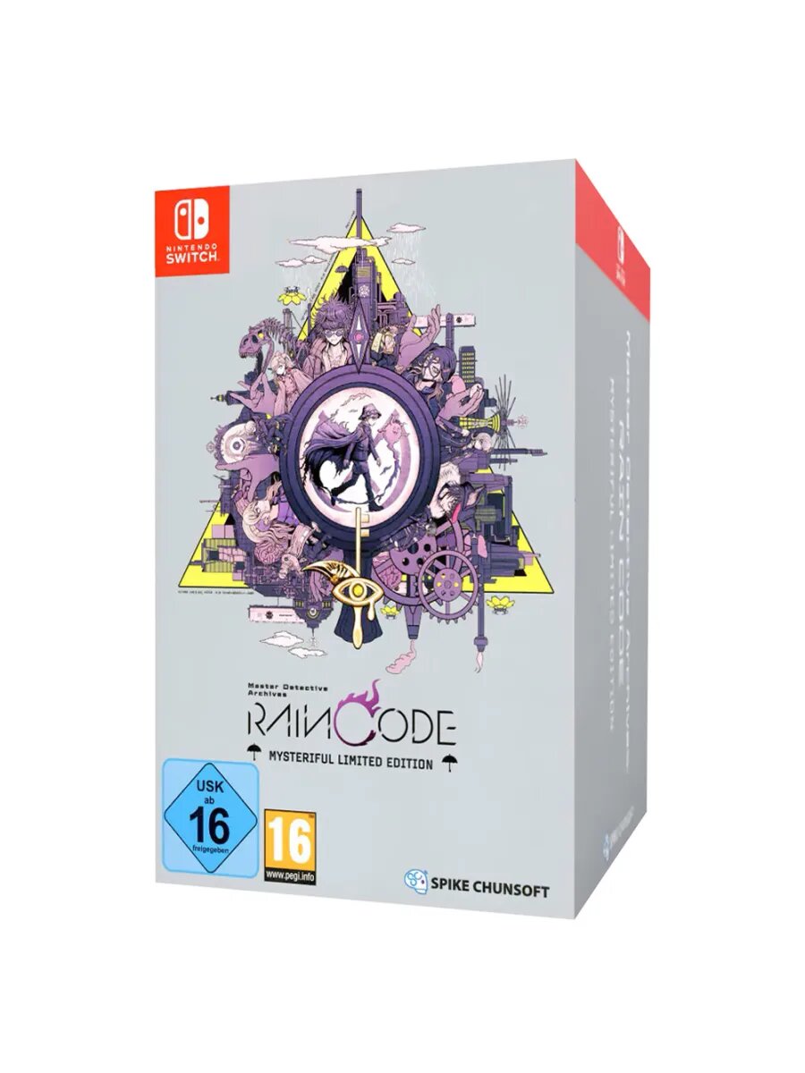 Master Detective Archives Rain Code Mysteriful Limited Edition (Nintendo Switch) английский язык