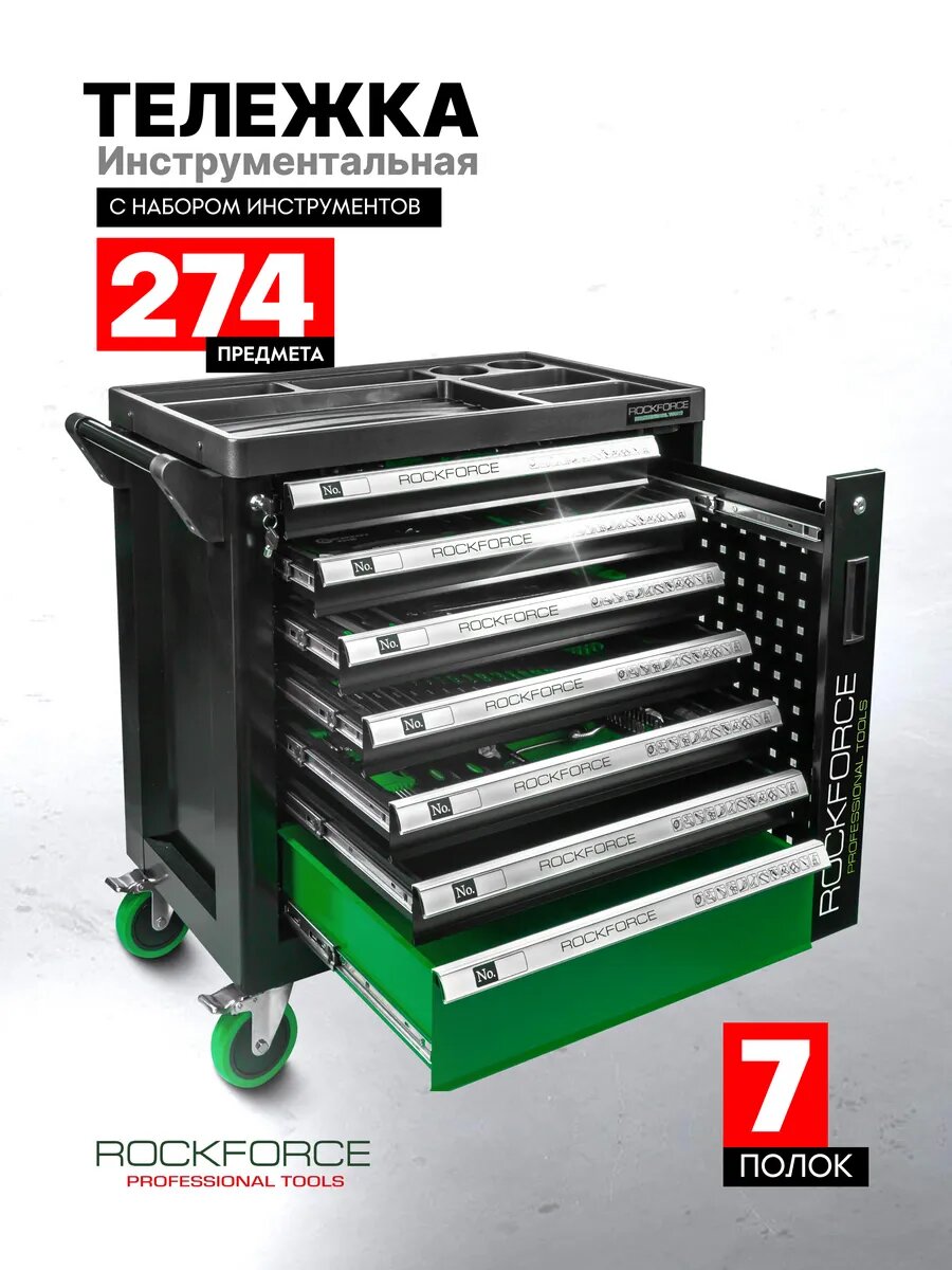 Тележка инструментальная, 274 предмета