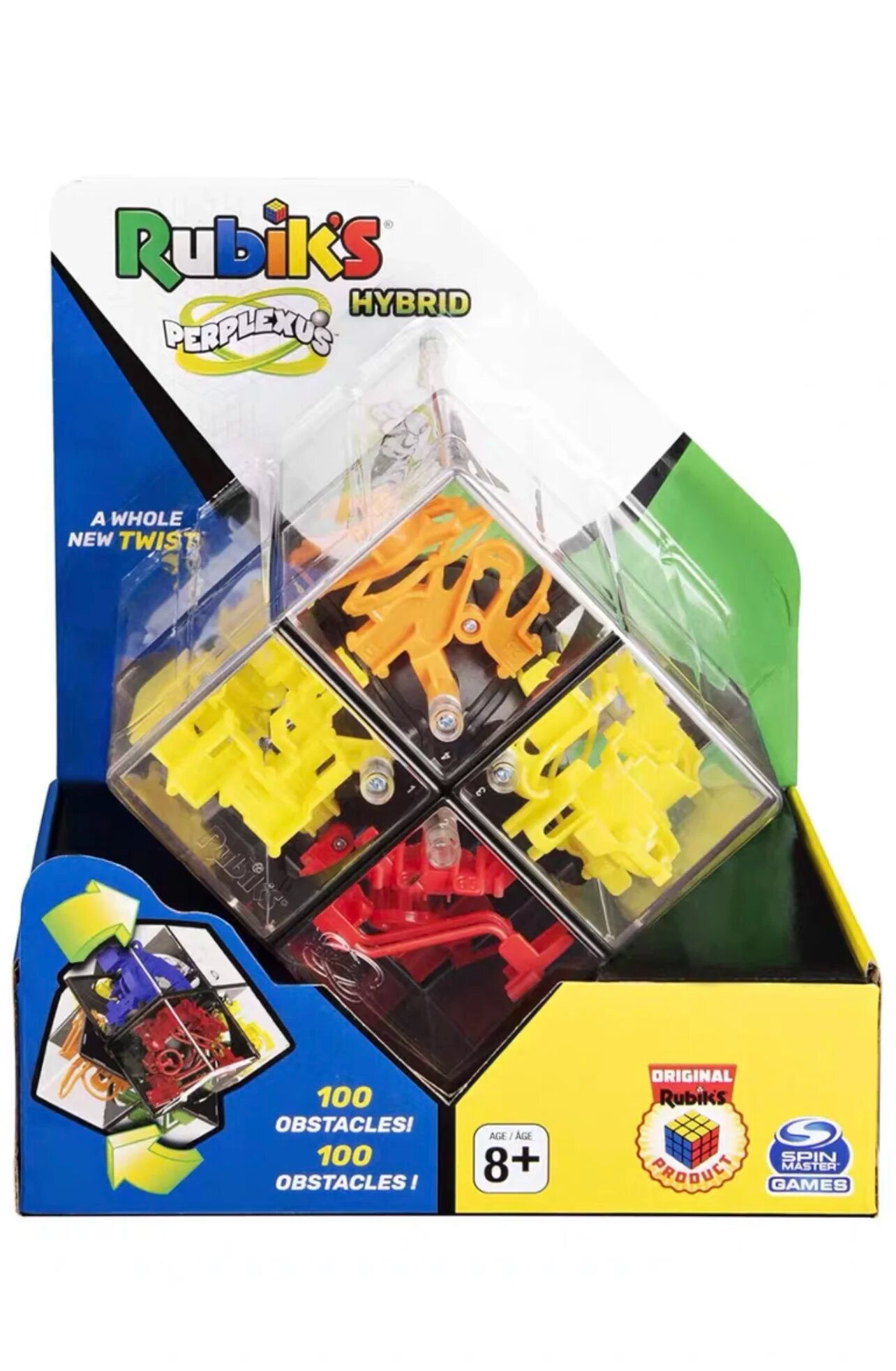 Головоломка 3-в-1 Spin Master Perplexus Fusion Rubik's — игра-лабиринт и куб для детей, развивающая игрушка-головоломка