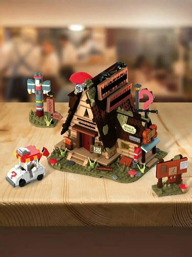 Конструктор Gravity Falls house странный город Набор строительных блоков