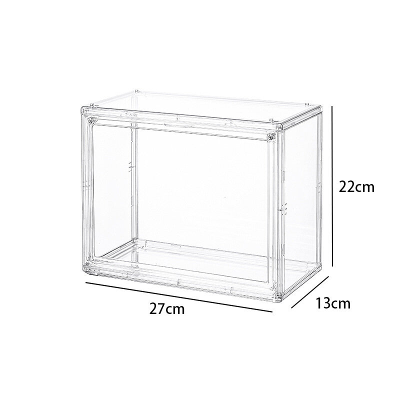 ⭐Коробка для хранения сумок, акриловая коробка для хранения, прозрачная коробка, коробка для хранения мелочей, коробка для хранения закусок, игрушек, стеллаж для хранения⭐