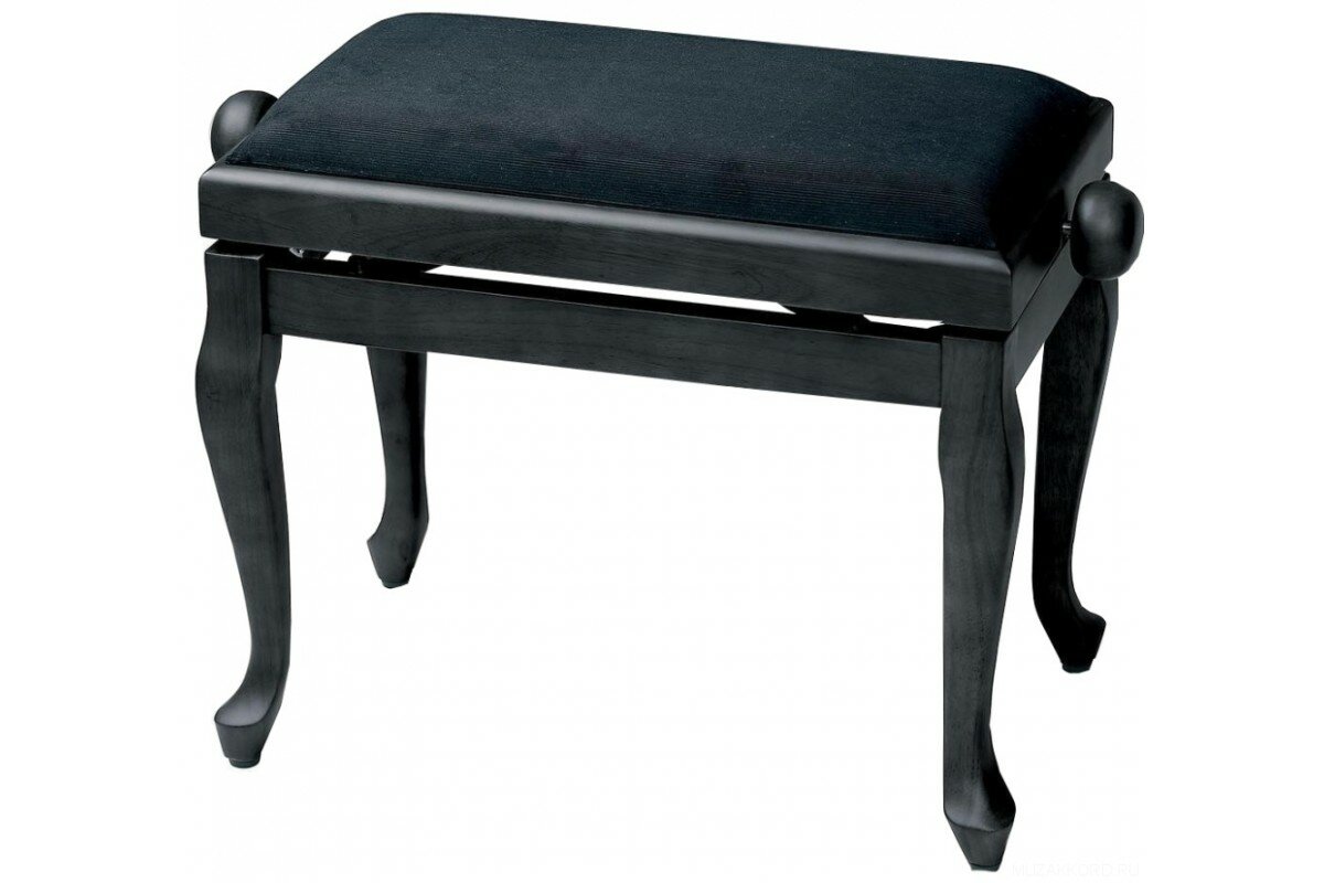 GEWA Deluxe Classic Black Matt Black Cover банкетка фортепианная