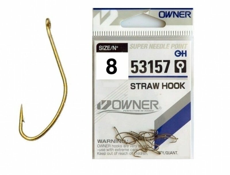 Крючки Owner Straw Hook 53157 №08