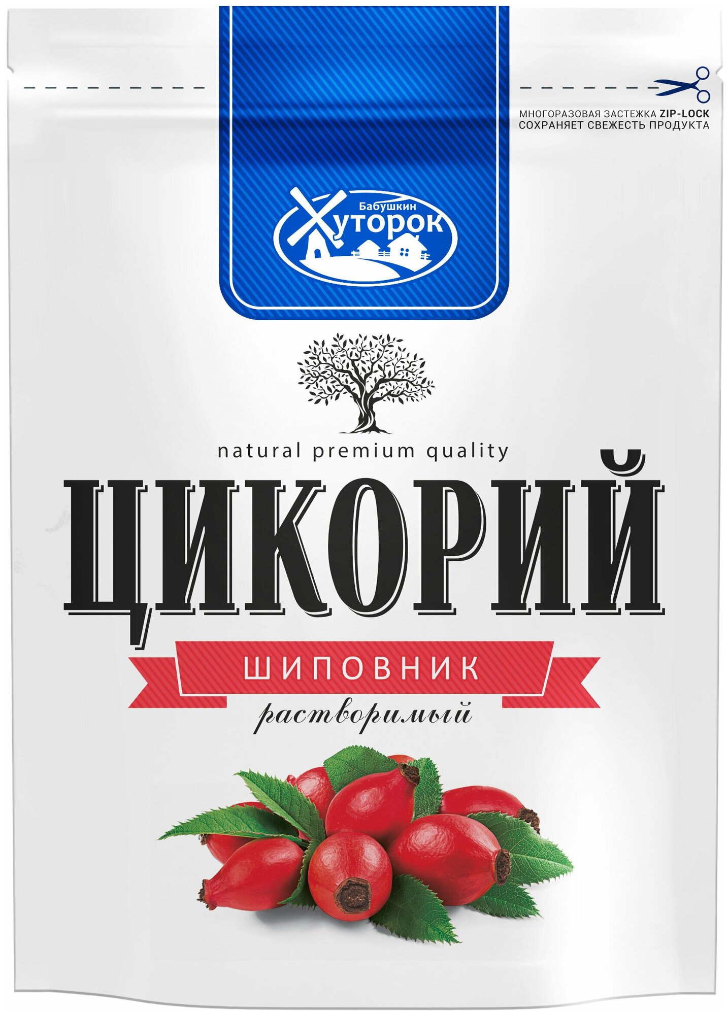 Цикорий растворимый, "Бабушкин Хуторок", с шиповником, 100г