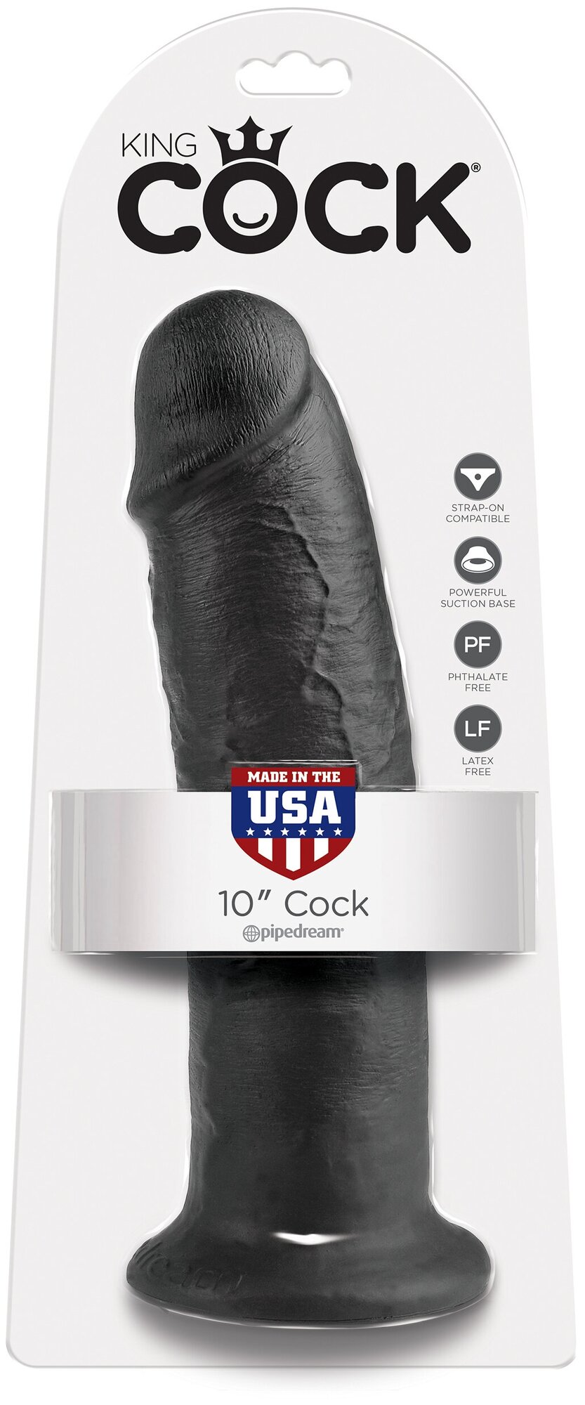 Фаллоимитатор на подошве присоске 10 Cock