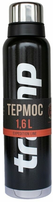 Термос Tramp 1,6 л (черный)