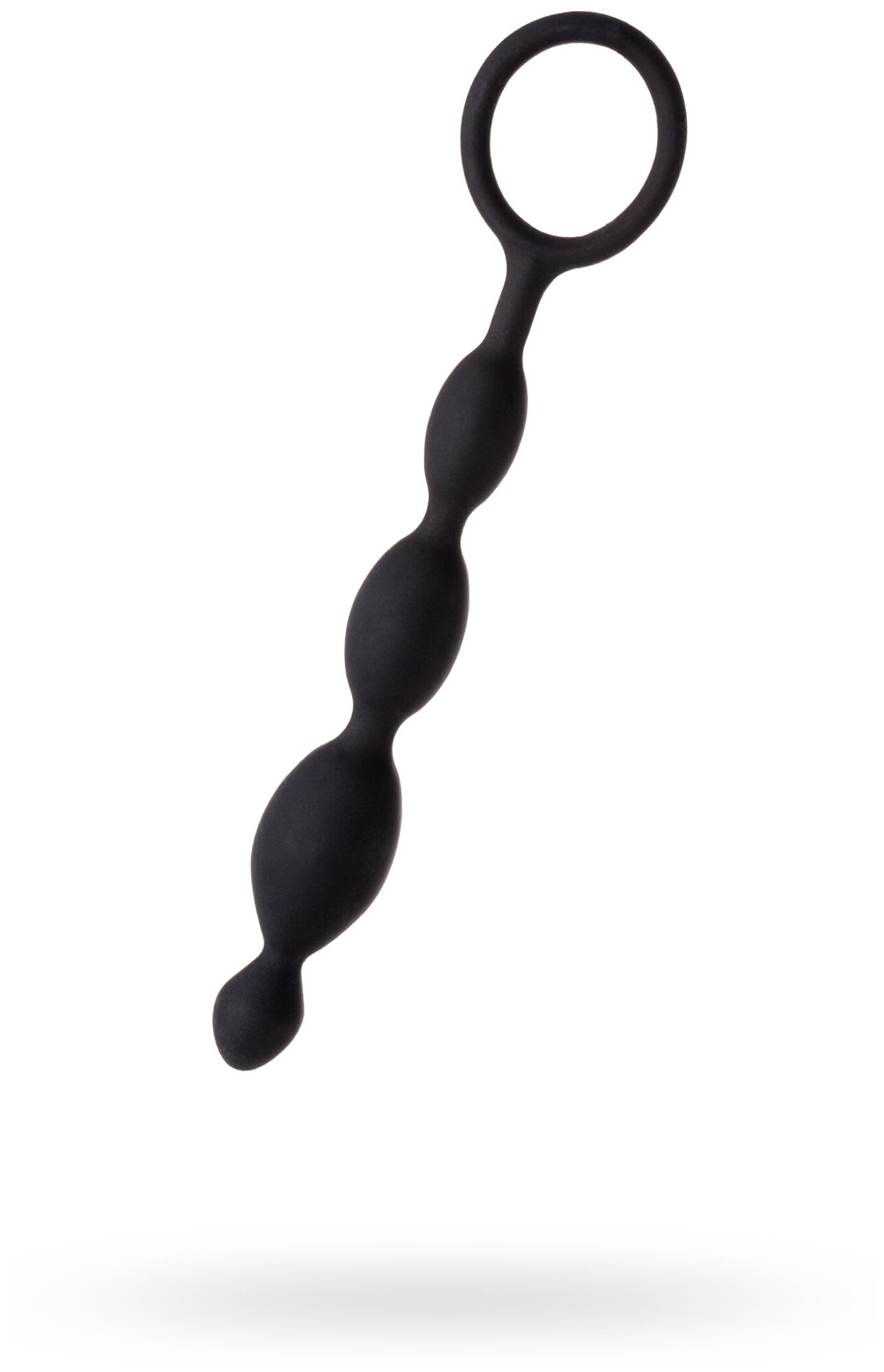 Анальная цепочка Toyfa A-toys черная 19,5 см