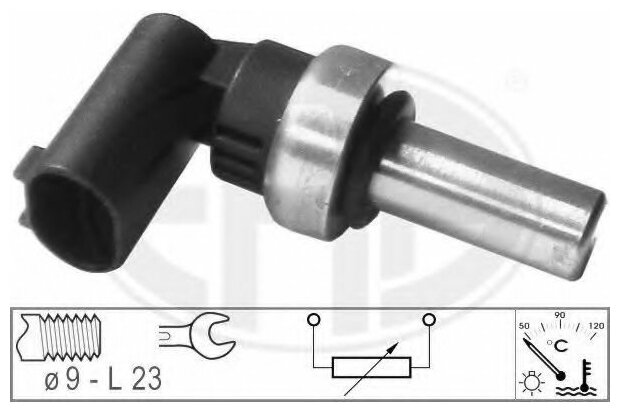 Датчик температуры охлаждающей жидкости ERA 330647