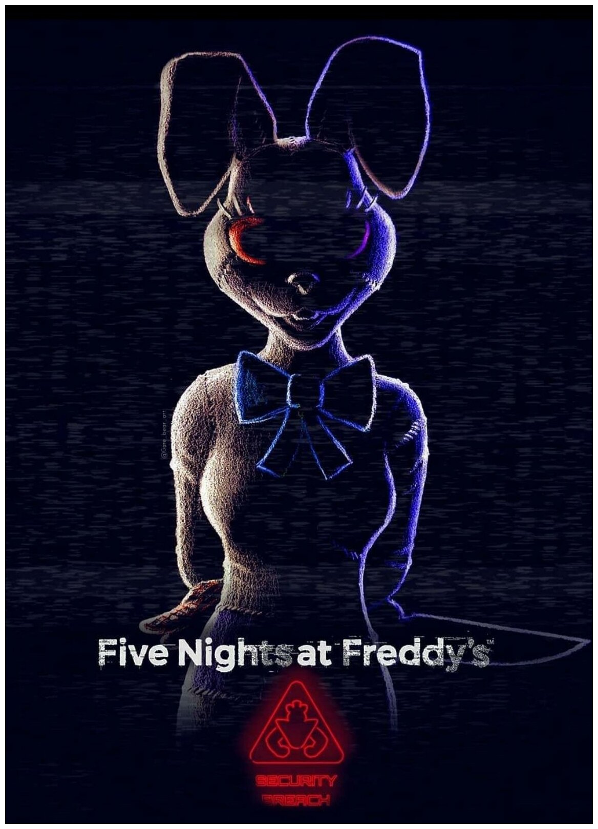 Постер / Плакат / Картина Five nights at Freddy's 50х70 см в подарочном тубусе