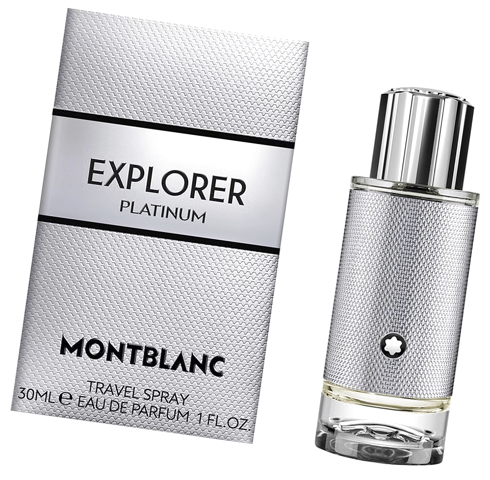 Мужская парфюмерная вода Montblanc Explorer Platinum 30 мл - Эксплорер Платинум Монблан аромат