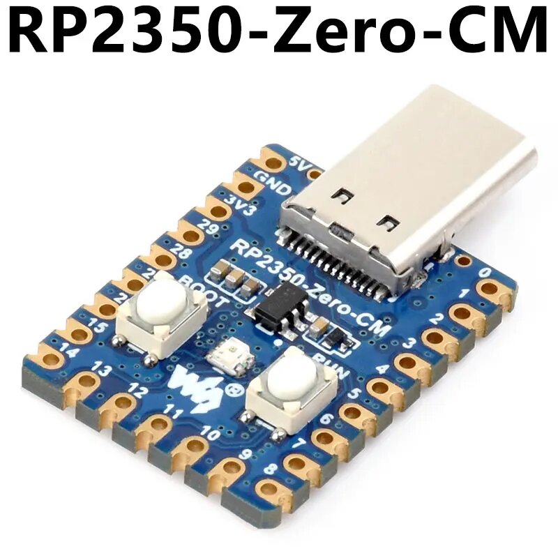 Мини-плата Raspberry Pi Pico 2 RP2350A Zero-CM