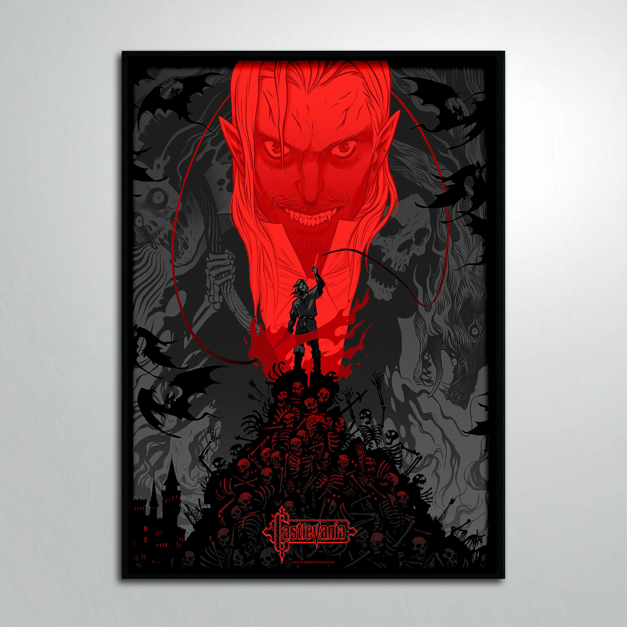 Постер в раме/Аниме Кастельвания Бекки Клунан Castlevania