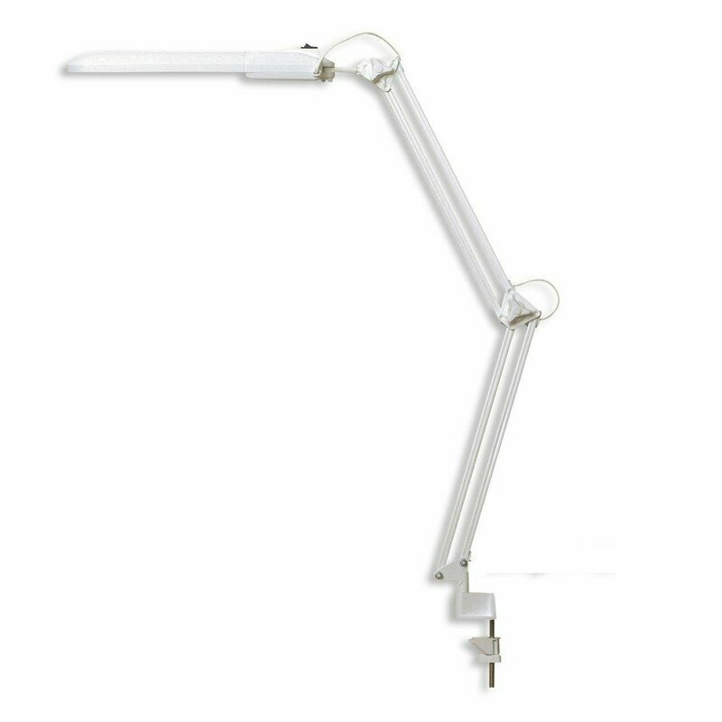 Светильник настольный Трансвит Дельта белый, 12805