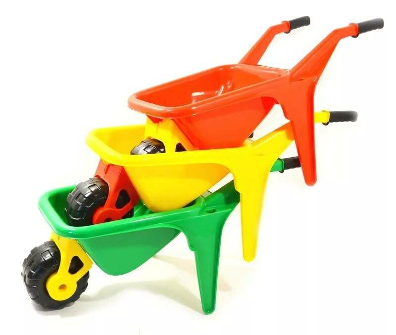 Большая тачка "Садовод" 74 см в асс, игрушка Полесье П-4376