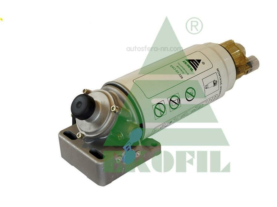 EKOFIL EKO03329KIT фильтр топливный! сепар. колба+площадка \PRELINE 420